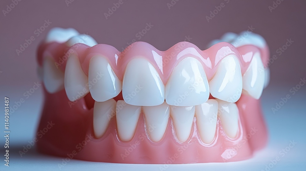 Realistic Dental Model Showing Human Teeth and Gums for Educational Use ...