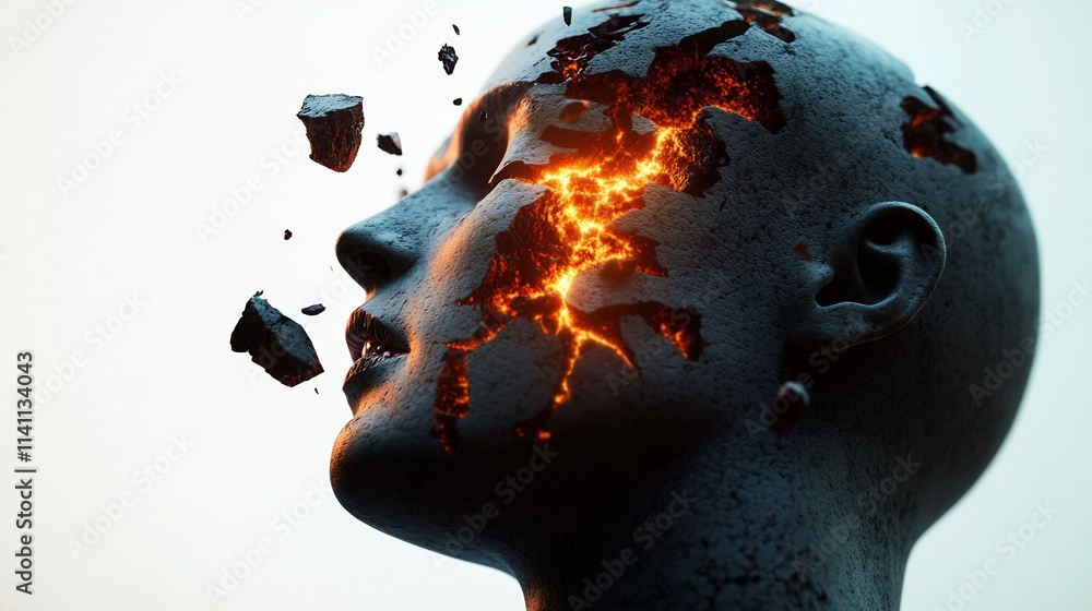 Fractured Existence: A Depiction of Inner Turmoil and Transformation ...