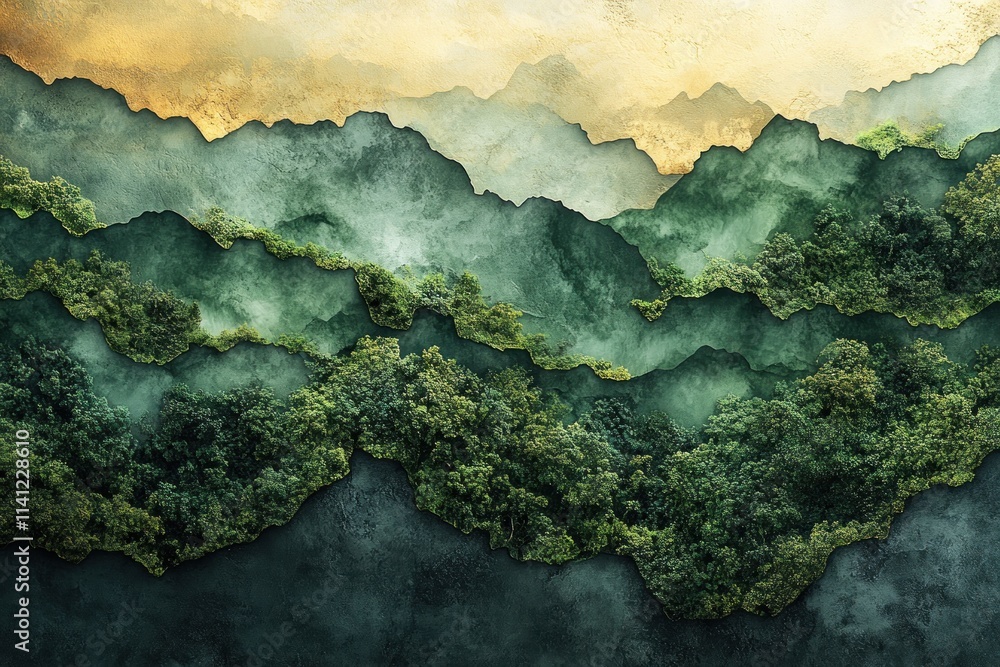 Nature Ground Texture Cartoon Illustration for Graphic Design and Anime ...