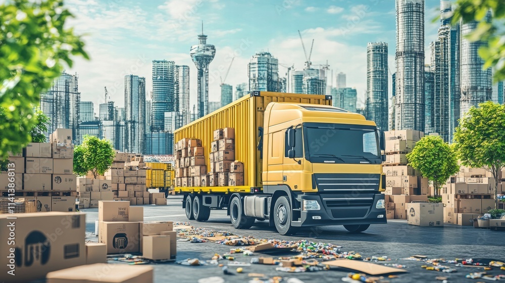 Circular Economy Logistics Efficient Recycling Flow in Urban Transport ...