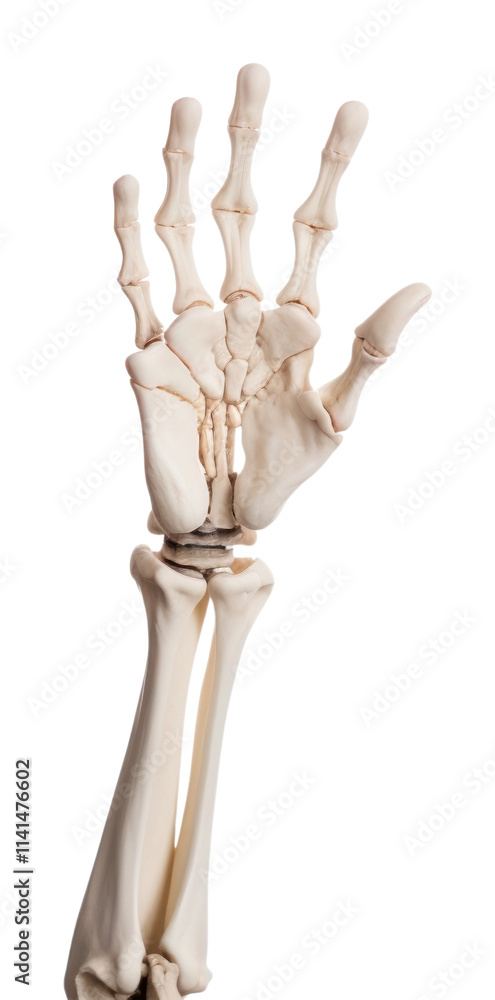 PNG Skeleton hand white background fracture anatomy. Stock Photo ...