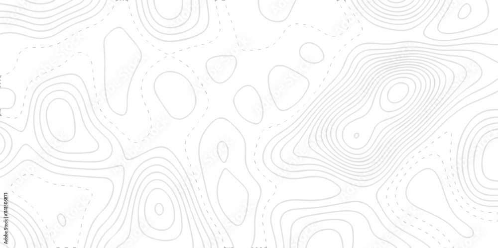 Abstract Topographic map background with wave line. modern wallpaper ...