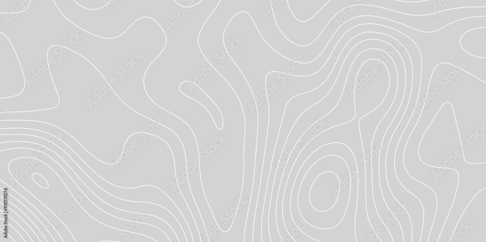 Topographic map background with wave line. Topography and geography map ...