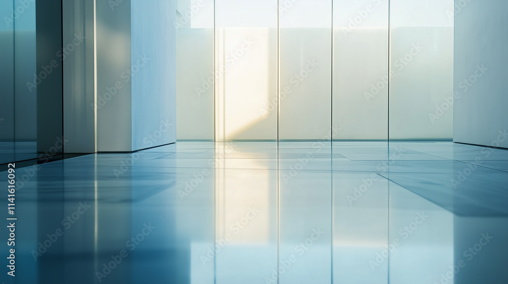 Modern Corporate Office Background with Premium Copy Space Stock Photo ...