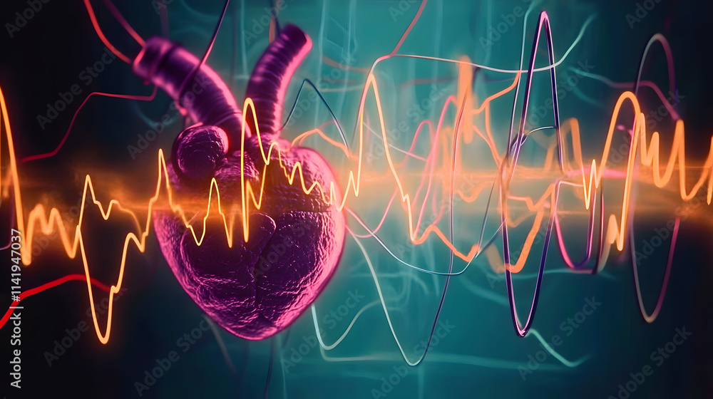 Heart Electrical Signals: Normal vs. Ventricular Tachycardia Animated ...