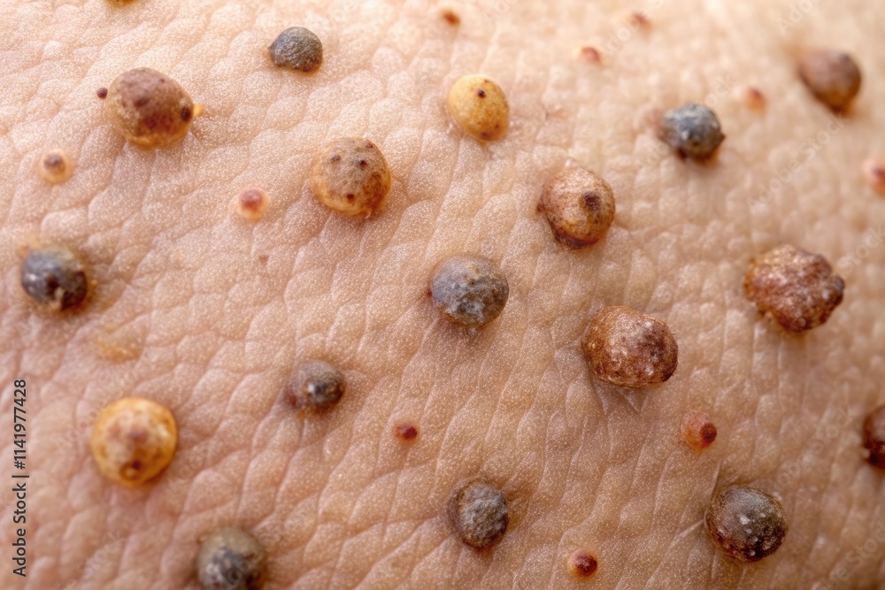 Bird's-Eye View of Moles and Warts: Skin Lesion Identification Guide ...