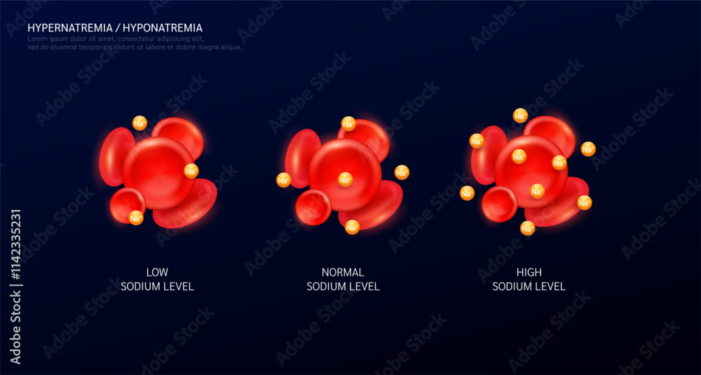 Hypernatremia is an electrolyte disorder. Sodium in red blood cells on ...