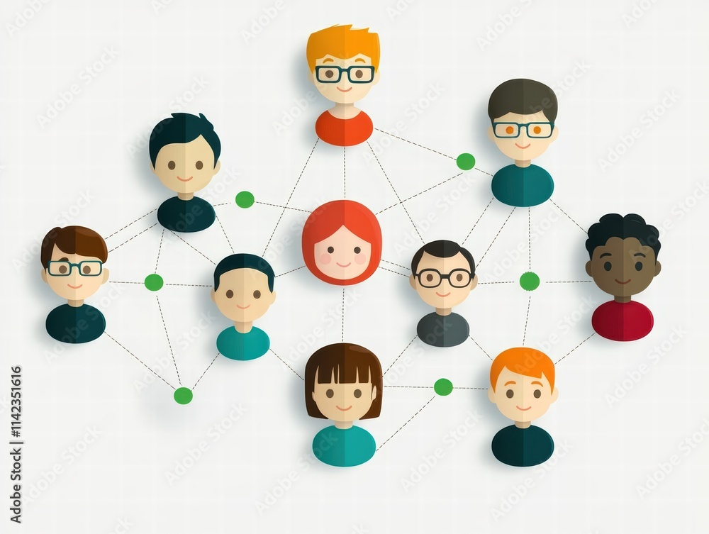 Customer personas engaging in a high-fidelity interaction network ...