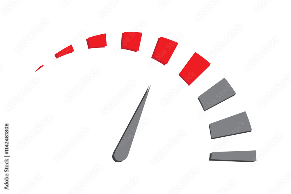 Speedometer Icon Tachometer Icon Speed Indicator Icon Feedback Rating Meter Signs