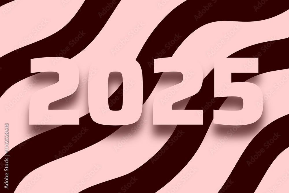 2025, 2025 year, 2025 background, happy new year 2025, pastel ...
