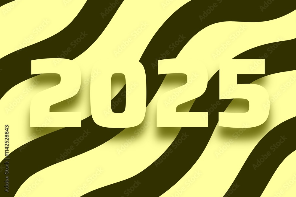 3d golden text, 2025, 2025 year, 3d 2025 background, happy new year ...