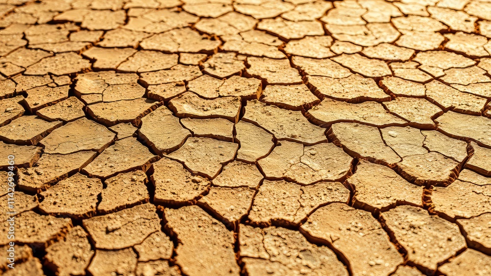 Cracked Desert Soil Overlay - High Resolution Texture for Design Stock Illustration | Adobe Stock