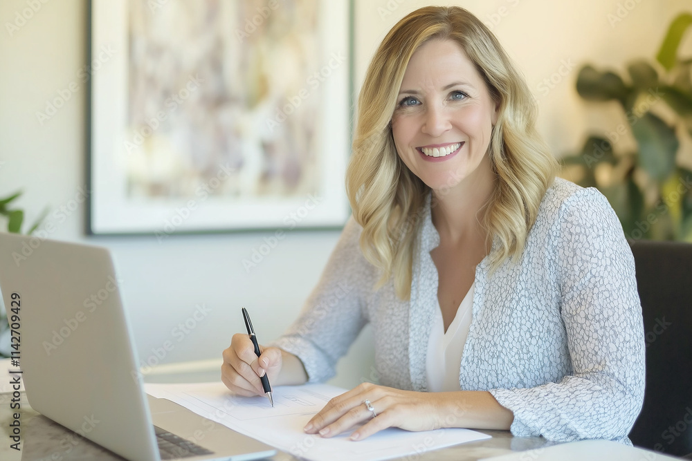 Celebrating a new beginning as a couple completes their final signing ...