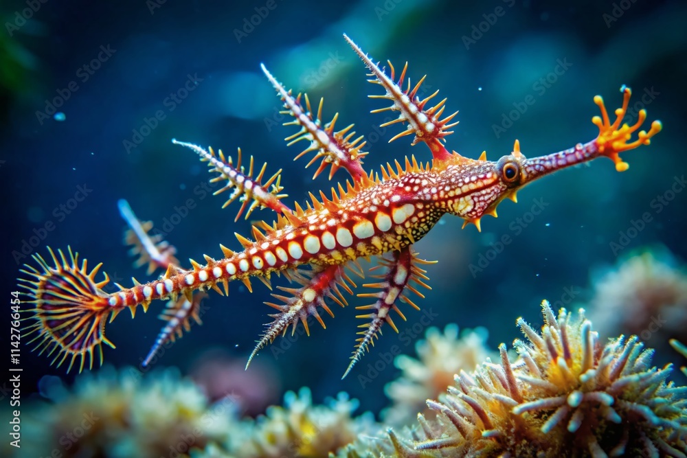 Minimalist Ornate Ghost Pipefish Photography: Underwater Elegance, Sea ...