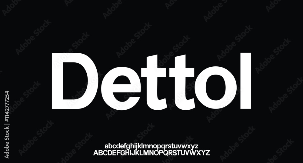 Sport and action technology typography alphabet fonts with bold style ...