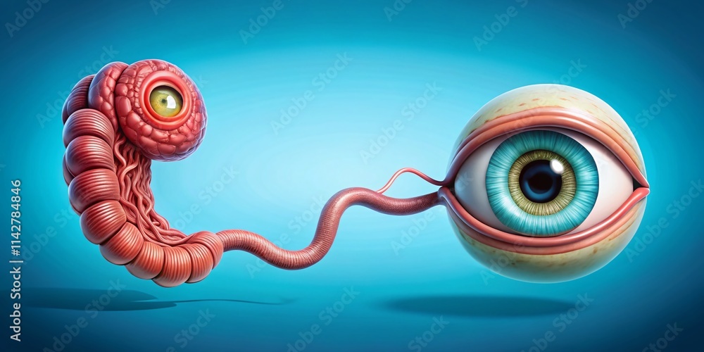 Movable Mooring Device, Sick Intestine Illustration, Floating Eye ...
