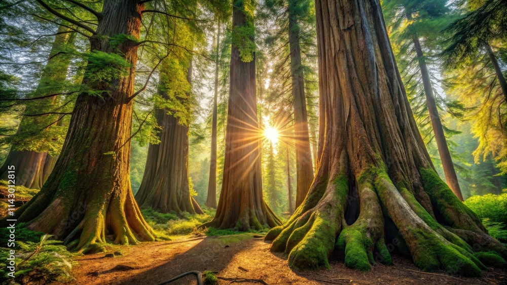Close-up photos reveal the ancient beauty and majesty of a cedar forest ...
