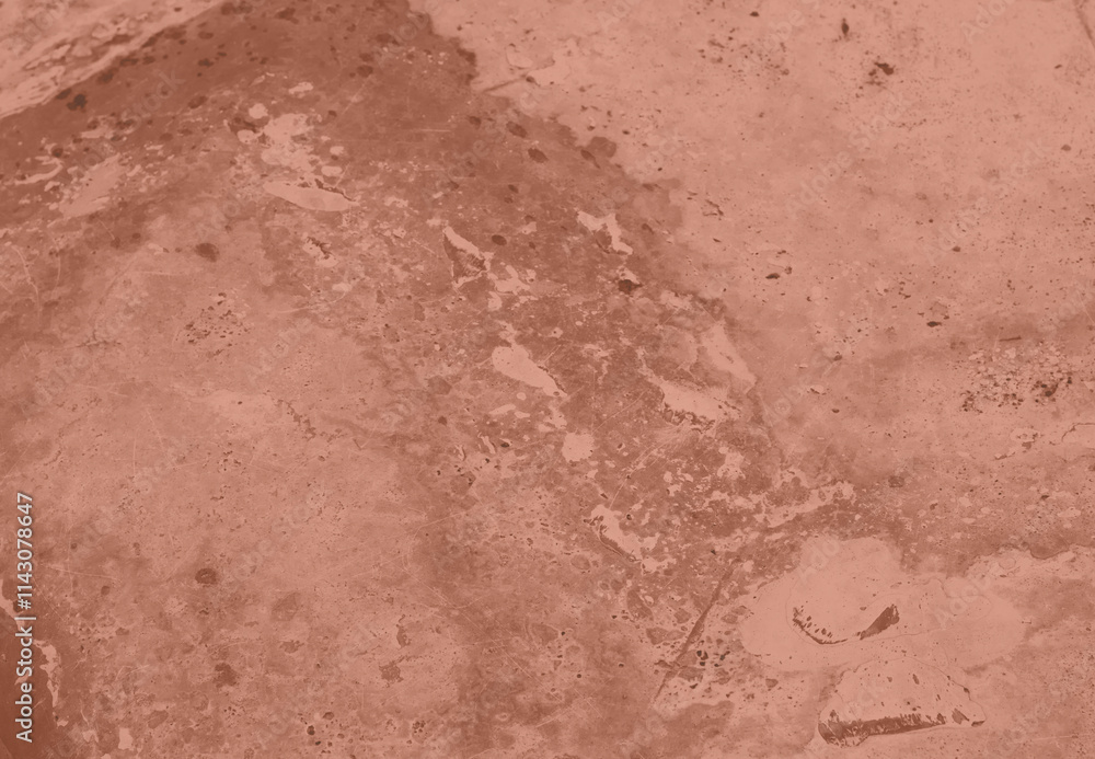 Mocha Mousse toned colour grunge decorative wall background. Art rough ...