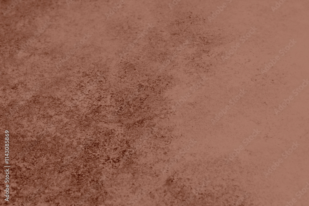 Mocha Mousse toned colour grunge decorative wall background. Art rough ...