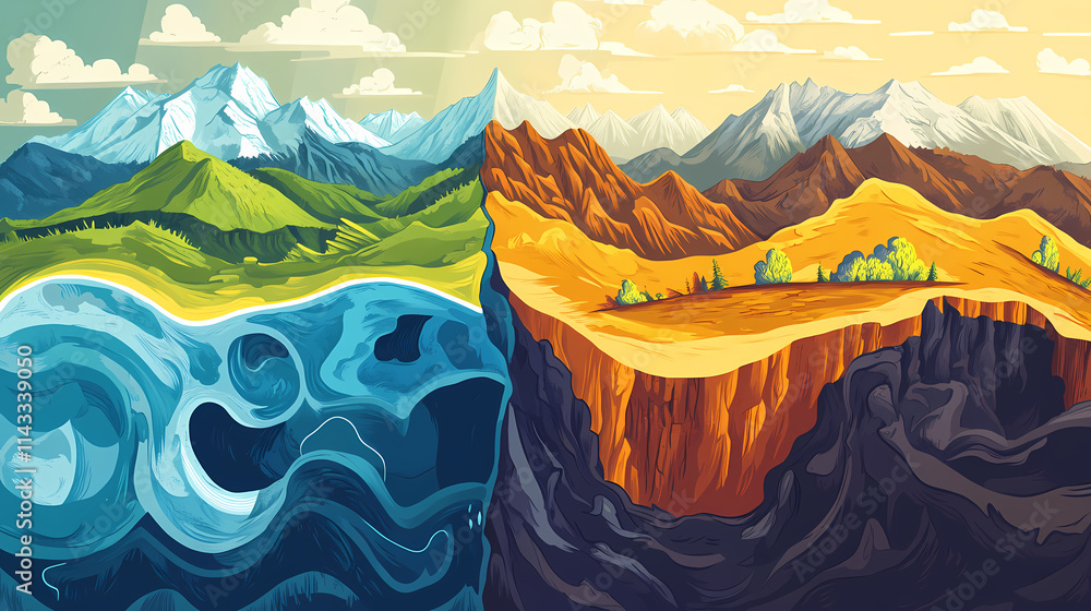 Plate tectonics: scientific theory detailing the movement of earth's ...