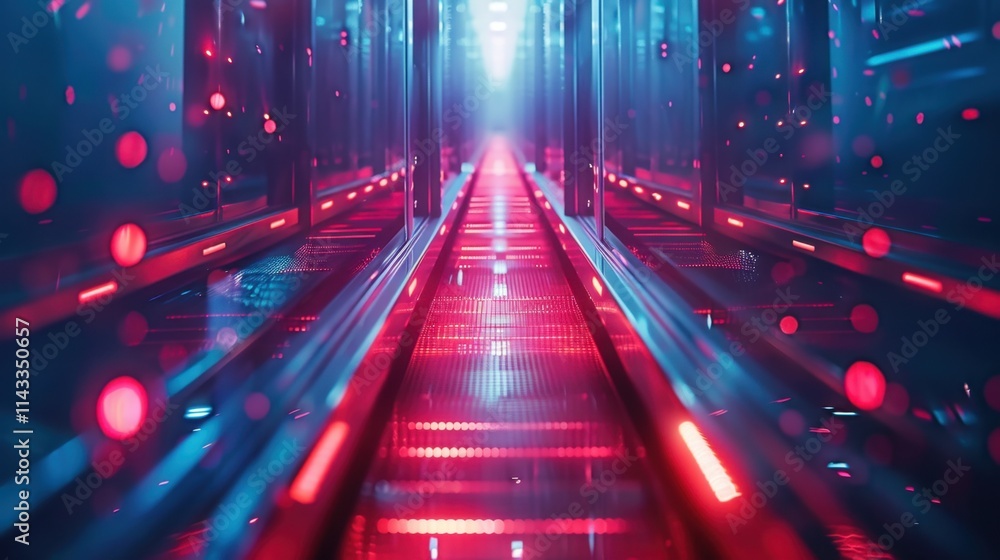 High-Speed Elevator: Travels at 20 m/s, offering rapid ascension and ...