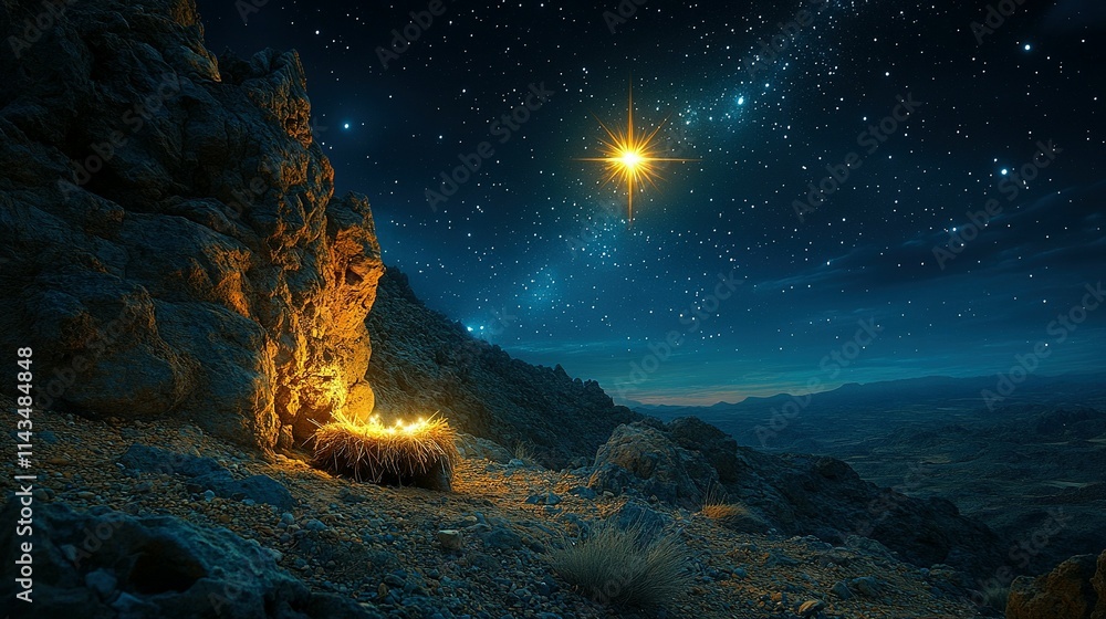 Shining Star Over the Nativity: Celebrating the Birth of Jesus in ...
