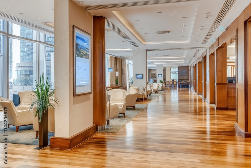 Interactive art pieces and unique seating create an engaging common ...