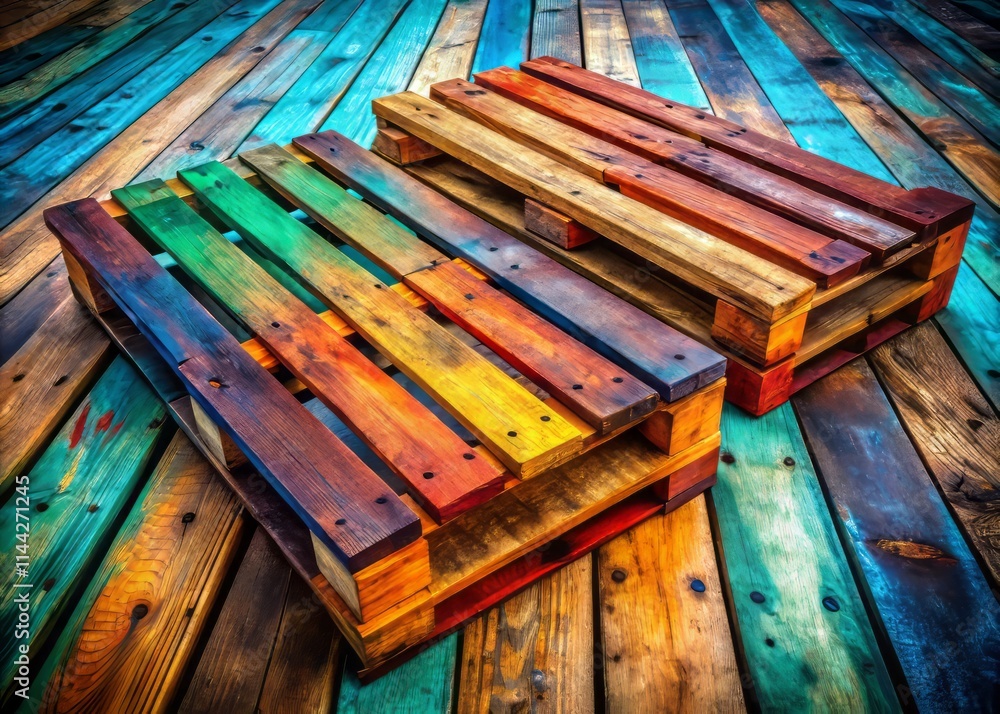 Rustic Pallet Arrangement: Rule of Thirds Photography - Wooden Pallets ...