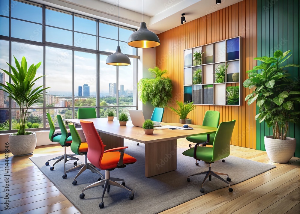 Professional Zoom Backgrounds: Office Scenes, Modern Workspaces ...
