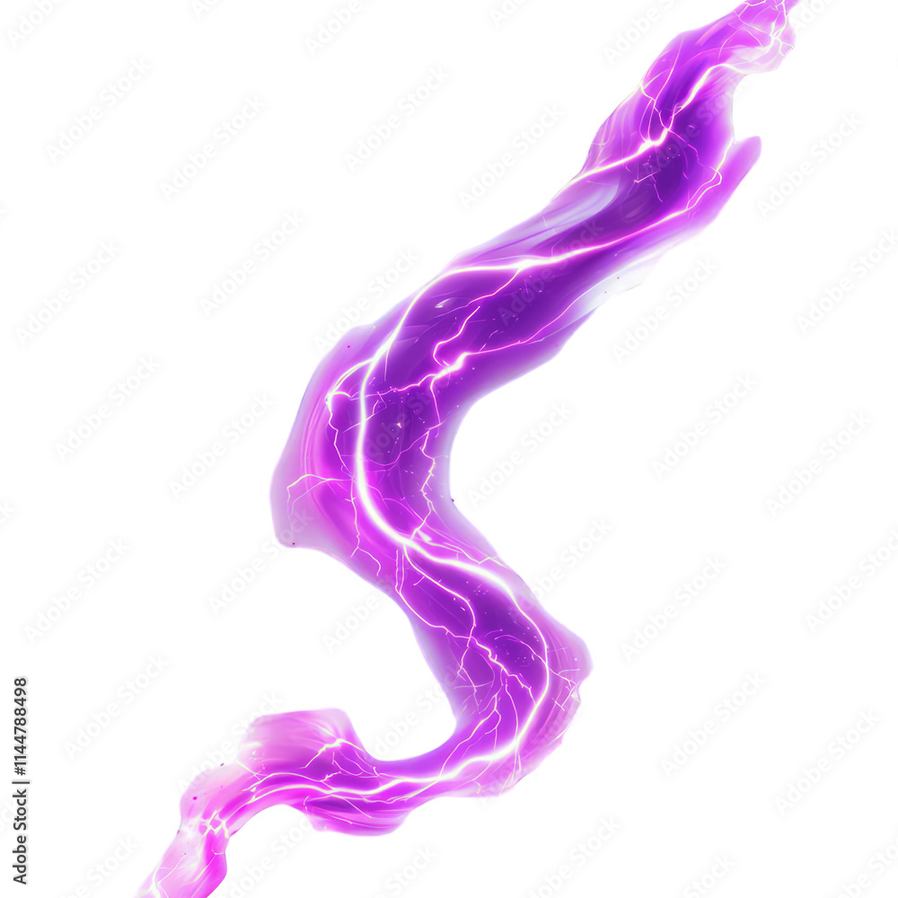 Purple lightning bolt abstract electric background energy vibrant power ...