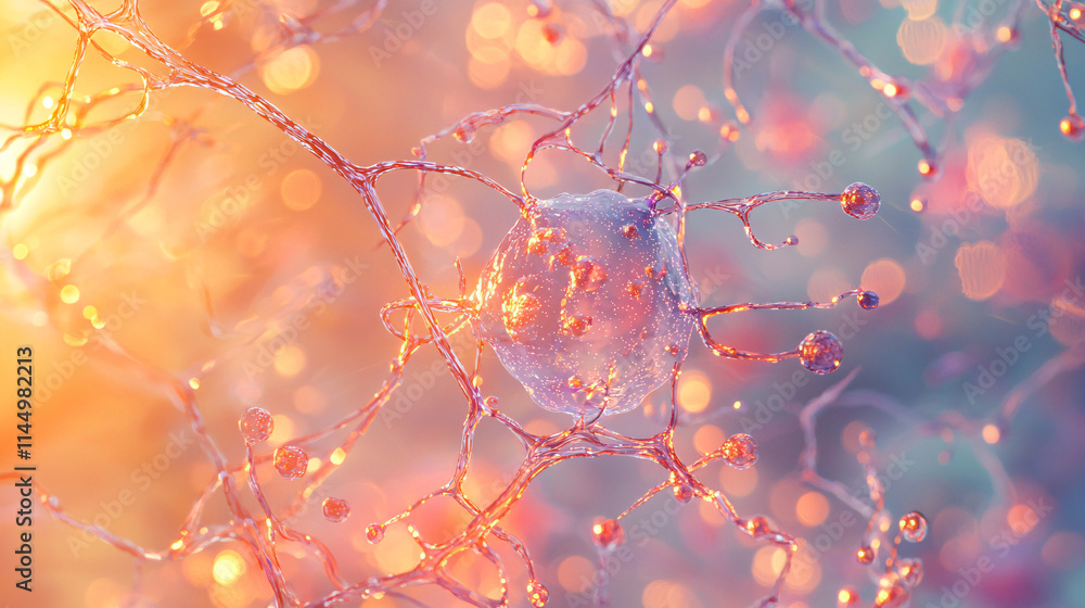 An electron microscope close-up of rods, cones and intrinsically light ...