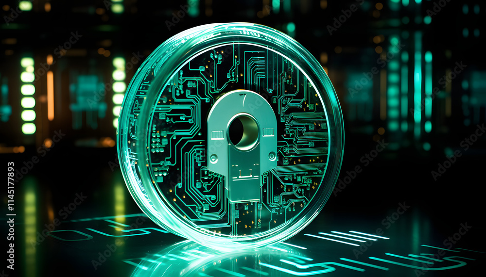 Cyber security and online data protection on internet. Cybersecurity, privacy, network ...
