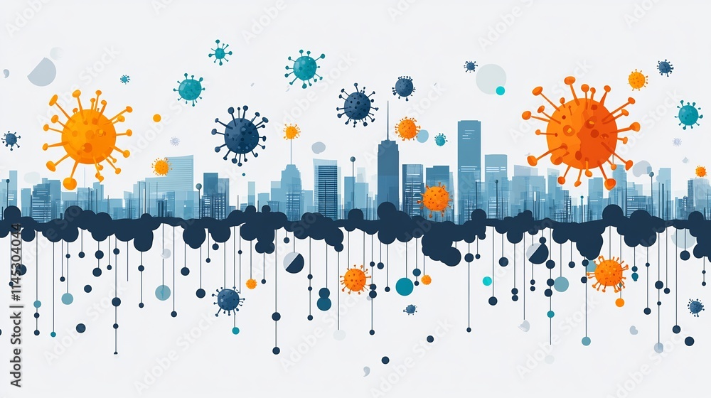 Clean COVID19 prevention infographic with clear icons and bold text ...