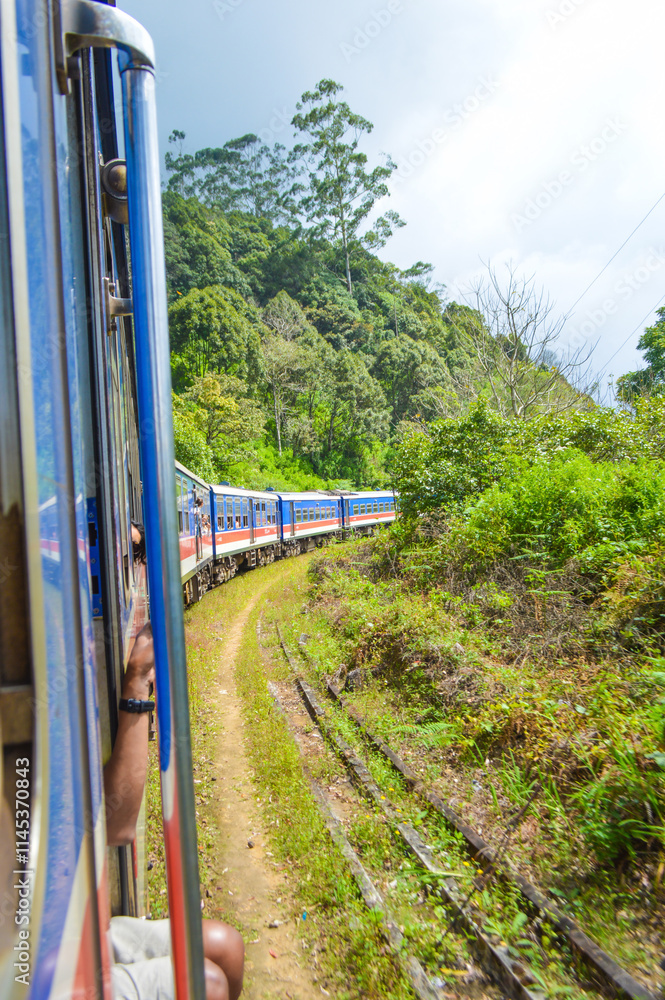 Colonial train route built by the British Empire, offering a journey ...