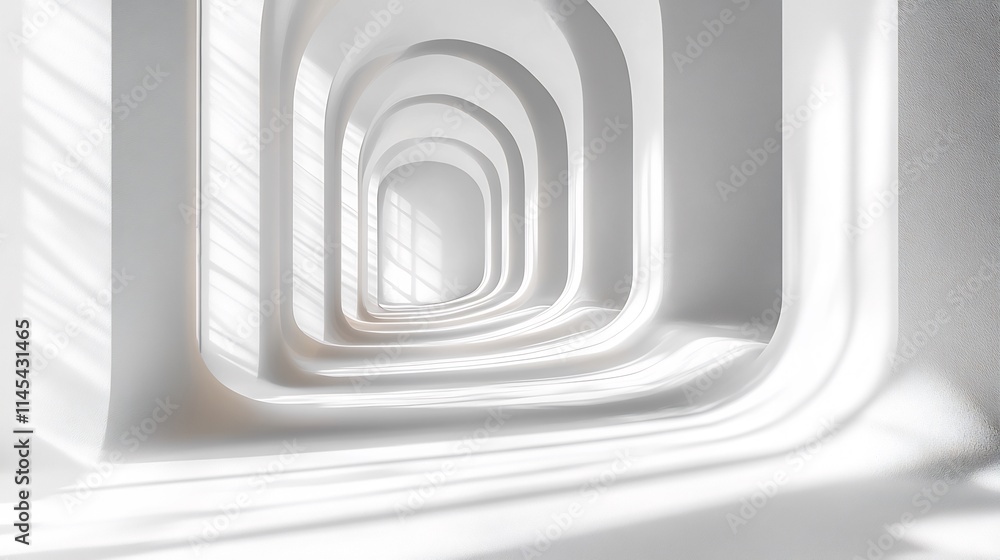 Minimalist Facebook profile picture frame template with elegant lines ...