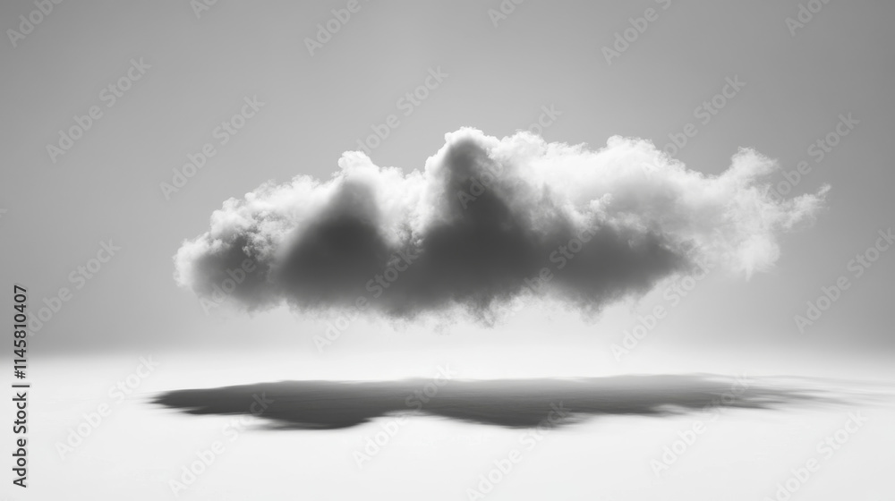 White smoke cloud with overlay effect on transparent background ...