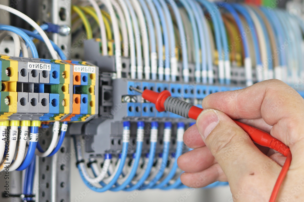 Measurement of electrical parameters in a switchboard using a ...