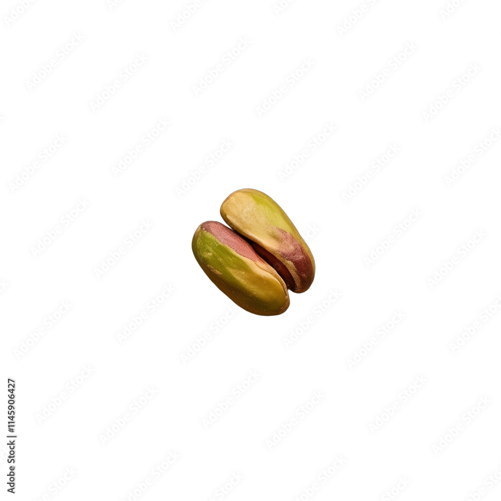 TRANSPARENT PNG ULTRA HD 8K A single pistachio, resting against a ...