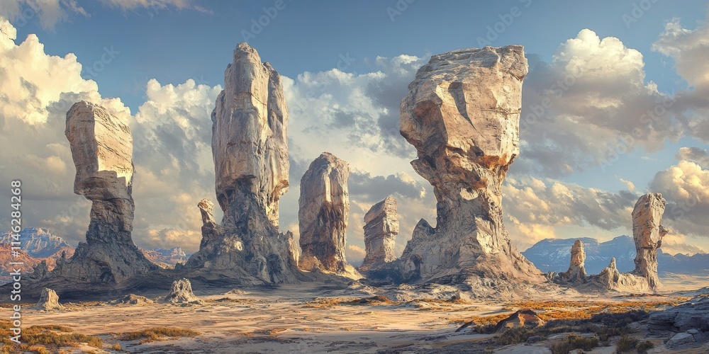 These ancient rock formations, shaped by volcanic eruptions over 1500 ...