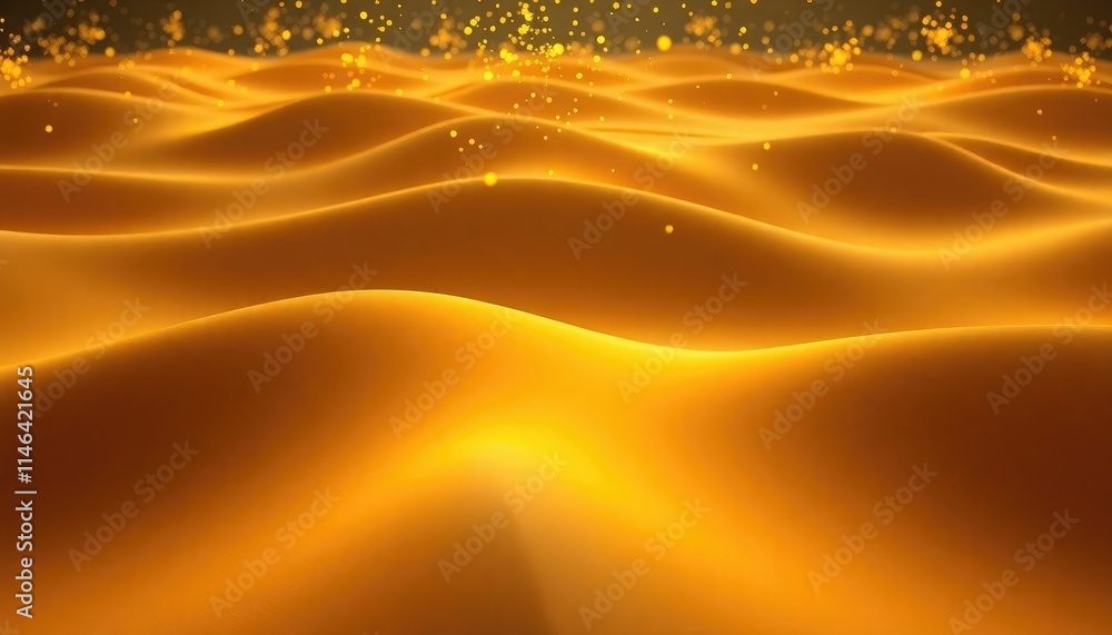 4K HD Wallpapers Luminous, Shifting Sand Dunes With Glowing Particles ...