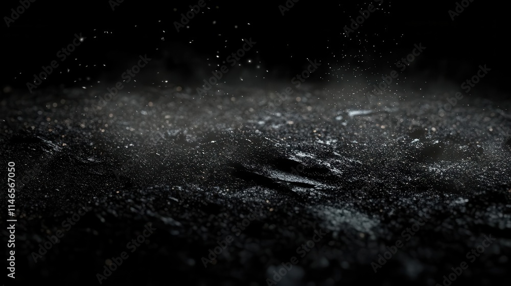 dramatic high-resolution black surface texture with detailed scratches ...