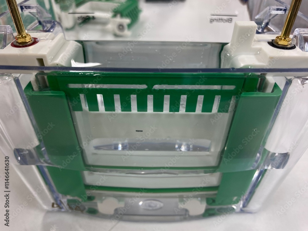 protein and dna size separation apparatus, sds page, purity analysis of ...