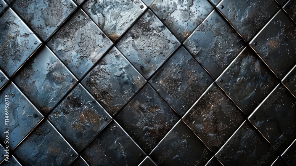 Shadowy outline of a metal texture background, perfect for adding a ...