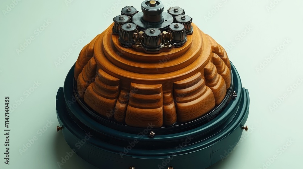 Vintage Tools and Equipment An antique wooden butter churn with a hand ...