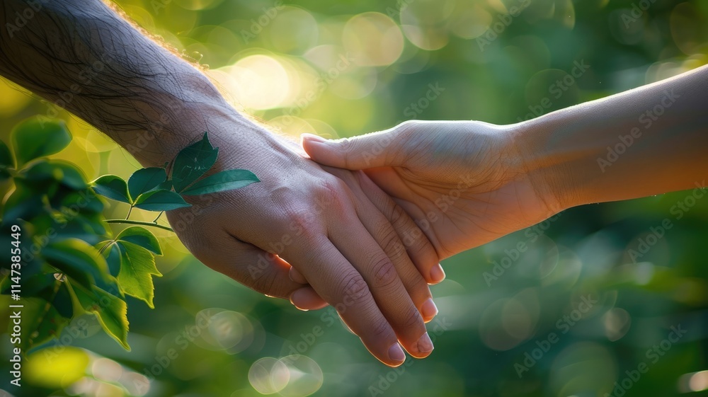 Romance picture of person hold lovely couple hand. Romantic people ...