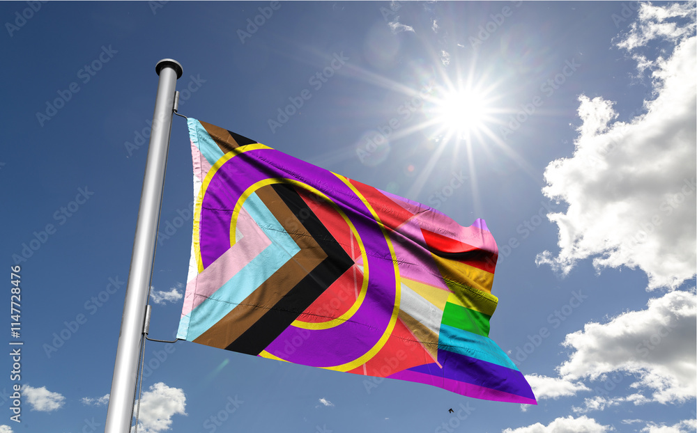 The Truth Behind Alleged New Pride Flag New pride flag being used for ...