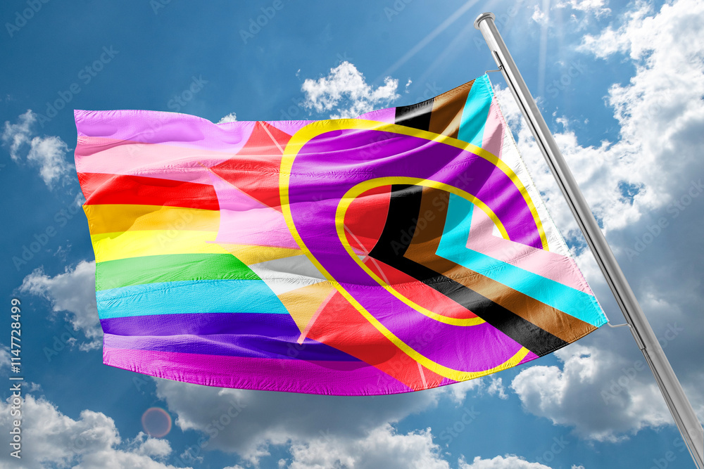 The Truth Behind Alleged New Pride Flag New pride flag being used for ...