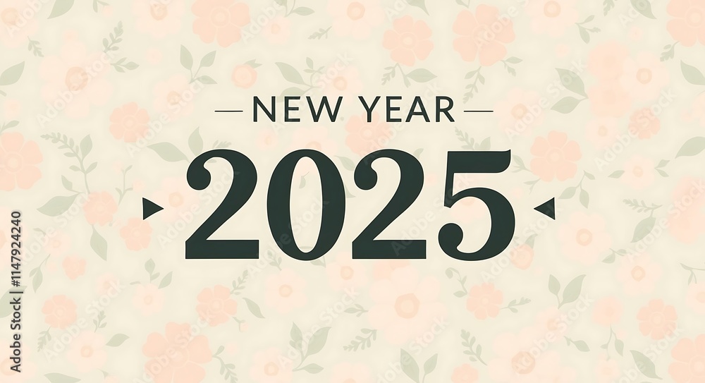 2025, New Year magic celebrating New Year hope and cherishing every New ...