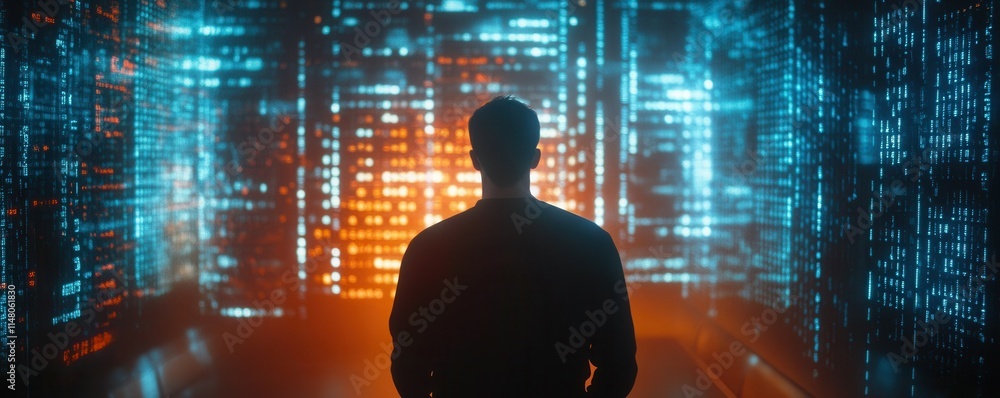 Stock-Illustration „Data and Technology have revolutionized how we approach problem-solving, and ...