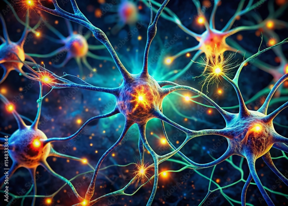 Silhouette Medical Animation: Synapse Neurotransmission, Brain Cell ...